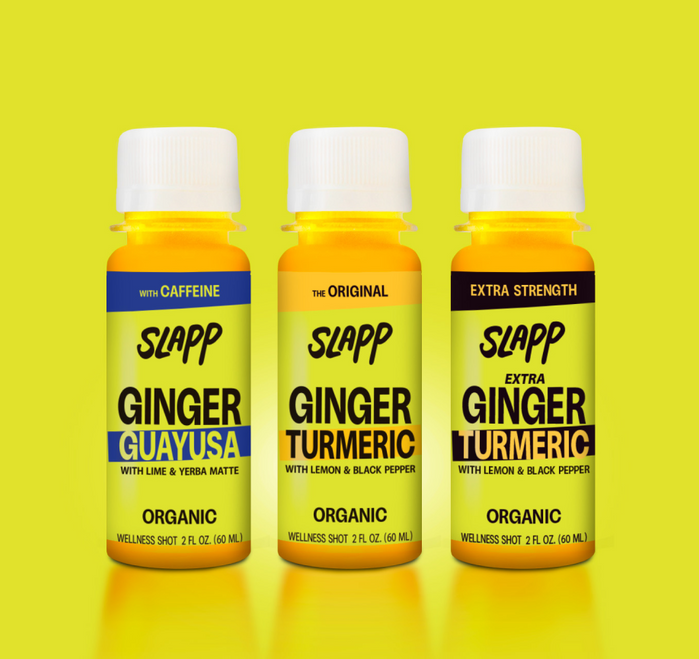 Organic Ginger Wellness Shots | SLAPP - Fight Your Hardest Mornings